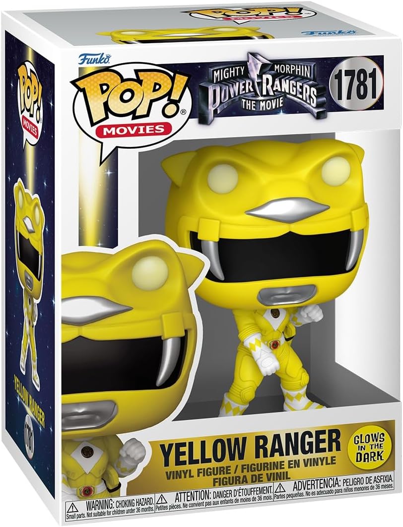Power Rangers: Yellow Ranger (Glow in the Dark) Funko Pop! Vinyl