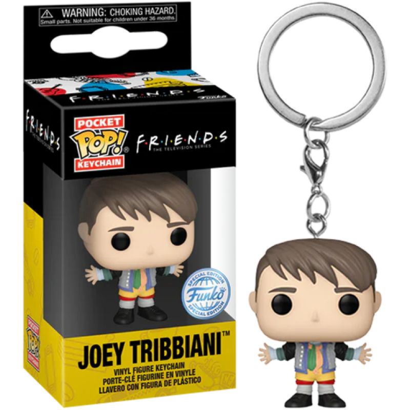 Friends: Joey in Chandlers Clothes Funko Pocket POP! Keychain – Toys 'N ...