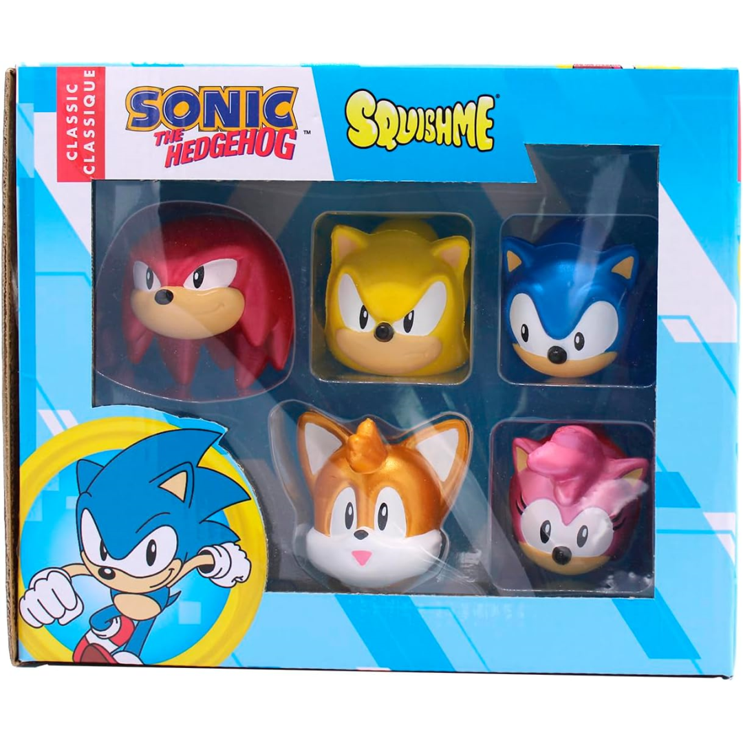Sonic the Hedgehog Squishme 5 Pack