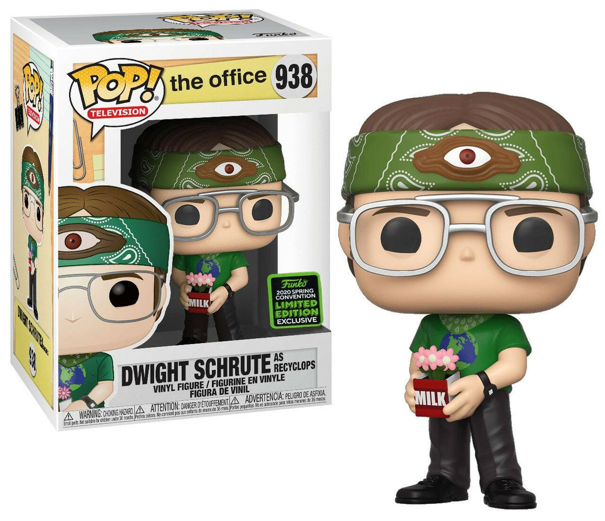 The Office: Dwight Shrute Recyclops (2020 ECCC) Funko Pop! Vinyl – Toys ...